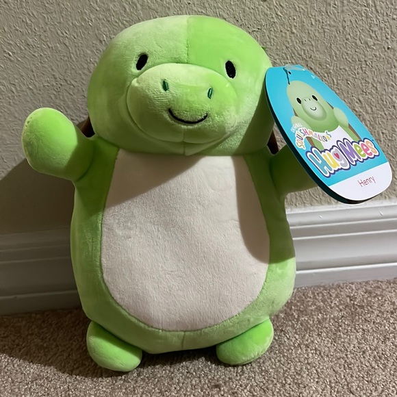 Squishmallows | Toys | Squishmallows Henry The Turtle Hugmees Nwt Brown ...
